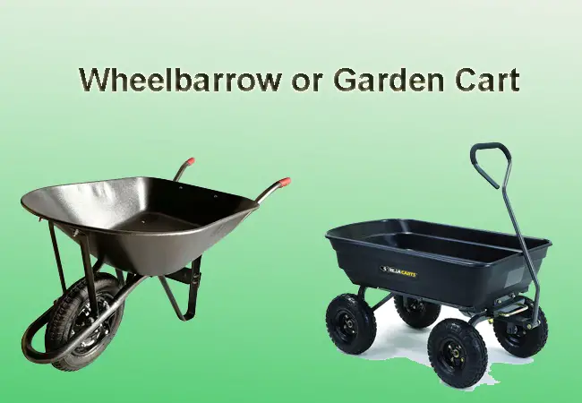 Difference between Garden Carts and Wheelbarrows - Amaze Vege Garden